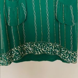 French Connection | Dresses | French Connection Green Cocktail Dress ...